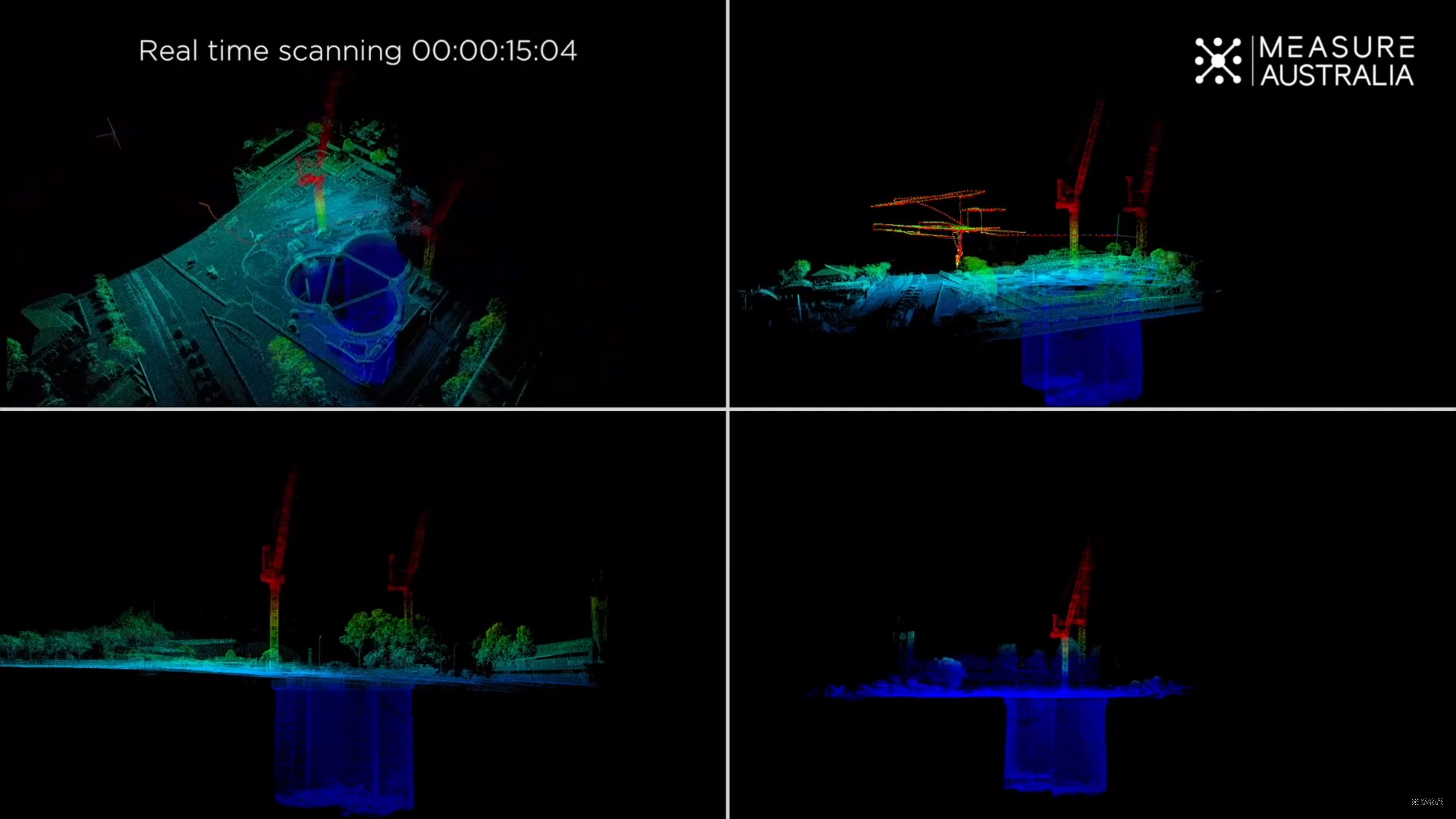 Real Time Lidar Laser Survey Scan